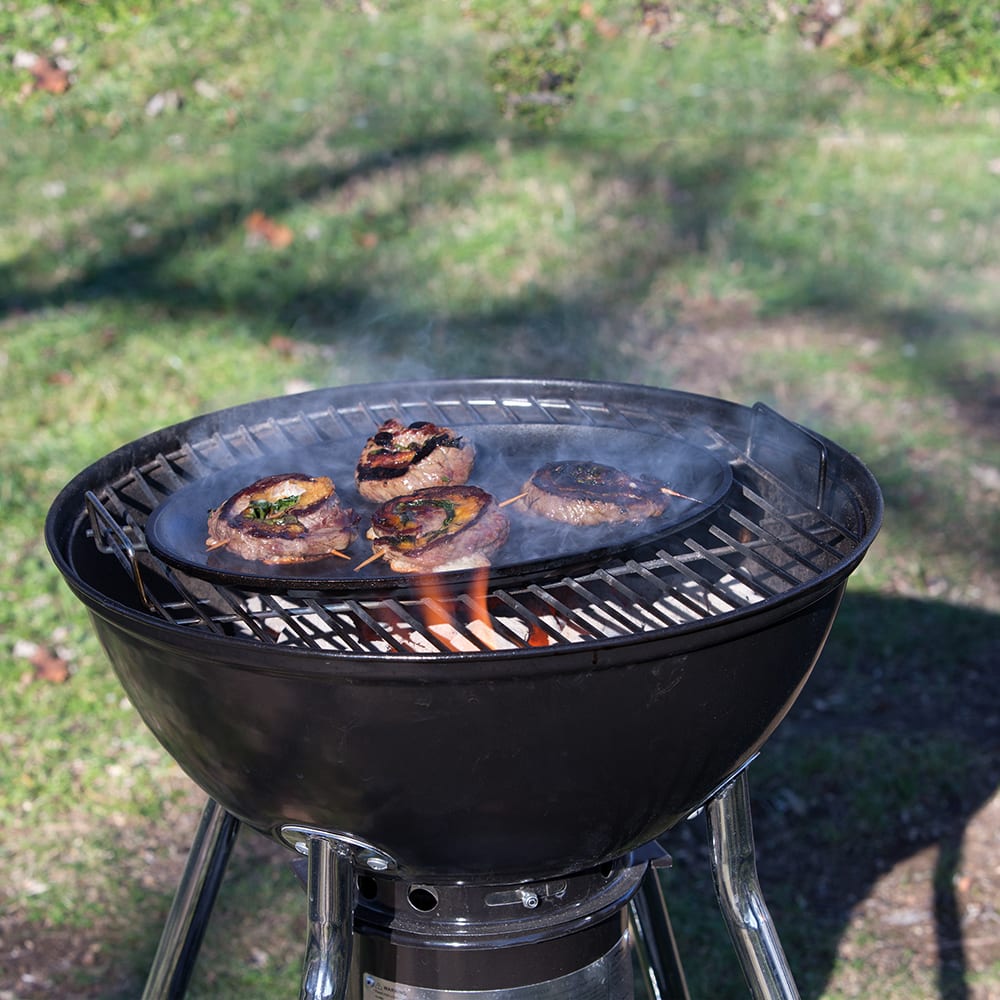 Lodge Jumbo Oval Cast Iron Serving Griddle, 13x10" (LJOSH3)