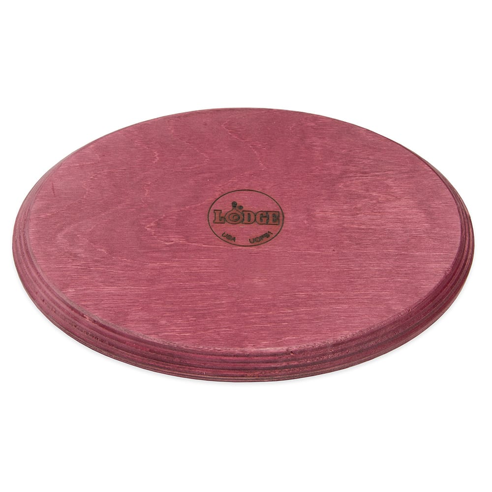 Lodge Oval Wood Underliner, Chili Pepper Red (UOPB1)