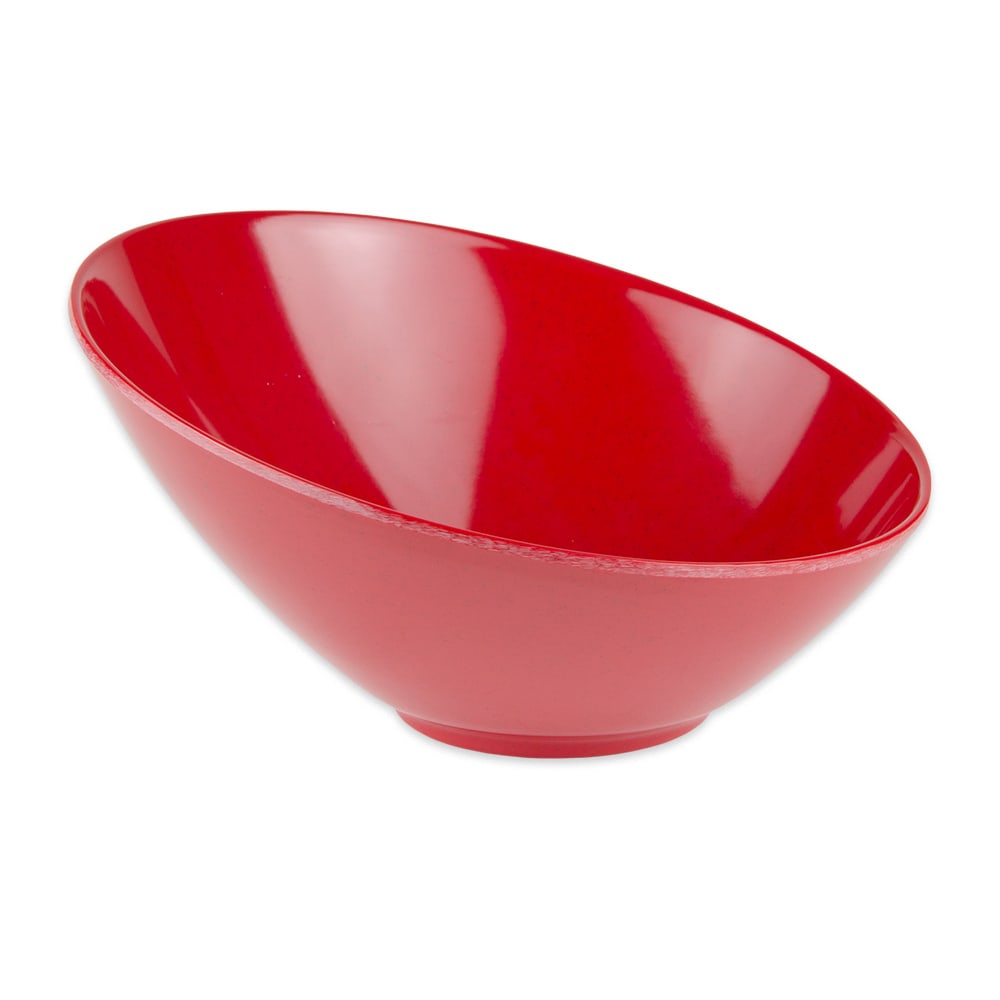 GET 1 1/10 qt Round Melamine Pasta Bowl, Red (B-789-RSP)