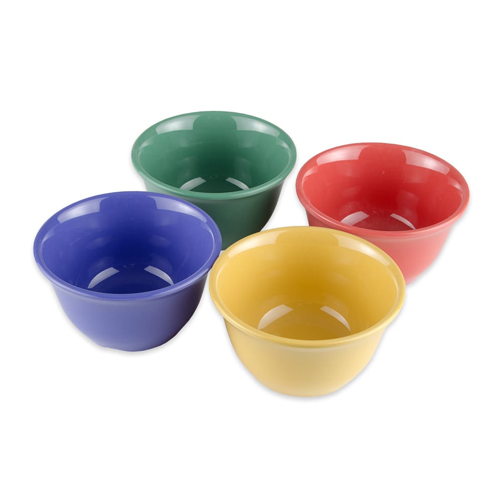GET 7 oz Round Melamine Bouillon Cup, Assorted Colors (BC-70-MIX)