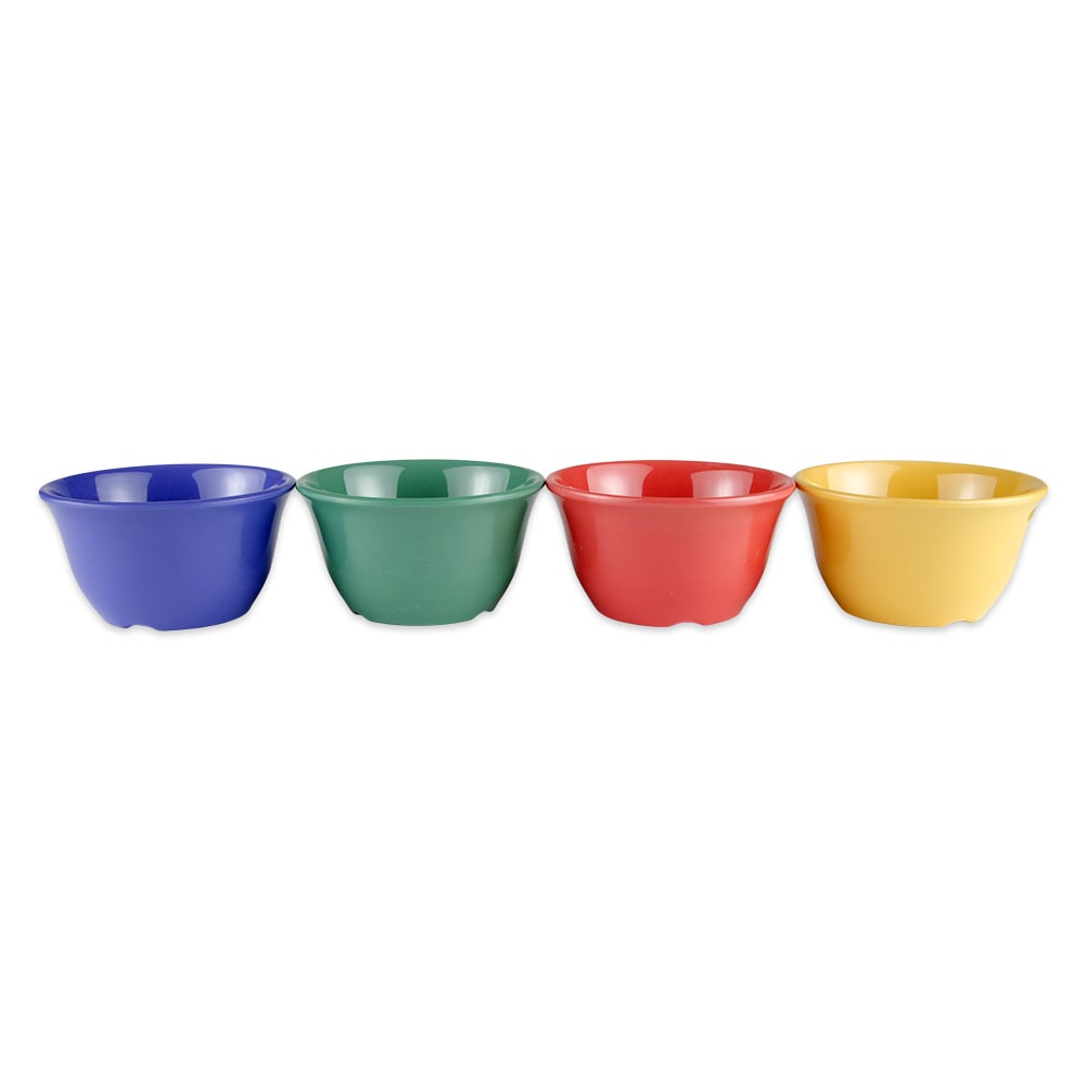 GET 7 oz Round Melamine Bouillon Cup, Assorted Colors (BC-70-MIX)