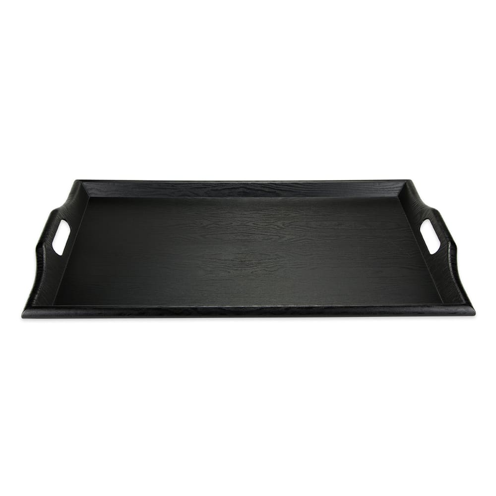 GET Rectangular Room Service Tray, 25" x 16", Plastic, Black (RST-2517 ...