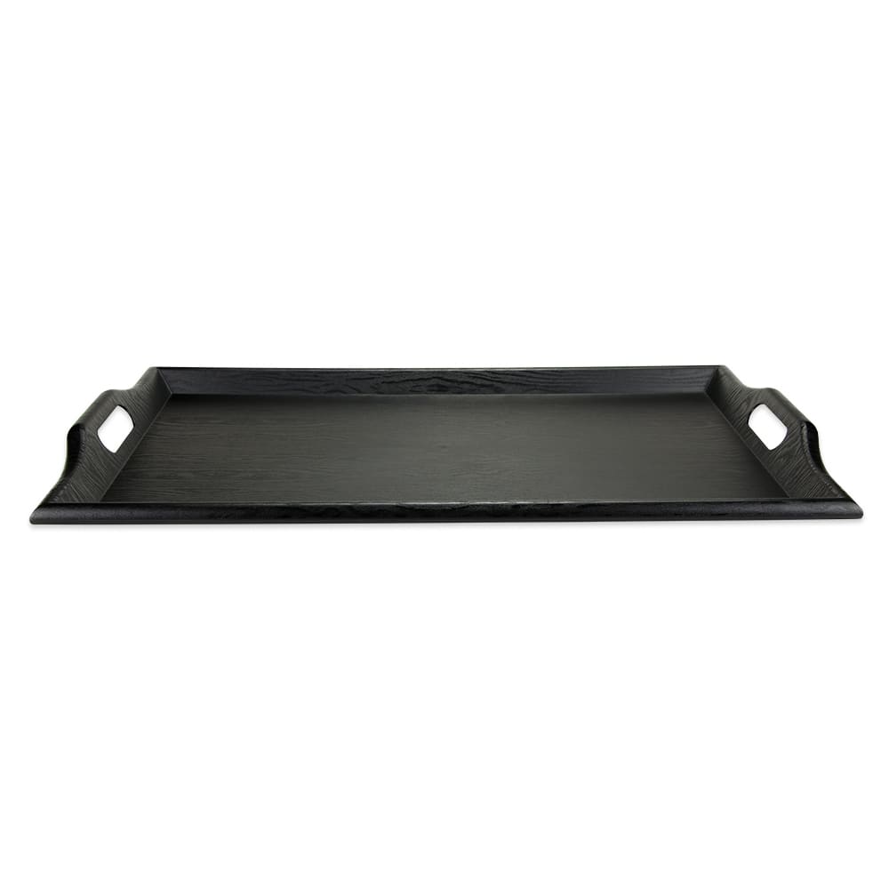 GET Rectangular Room Service Tray, 25" x 16", Plastic, Black (RST-2517 ...