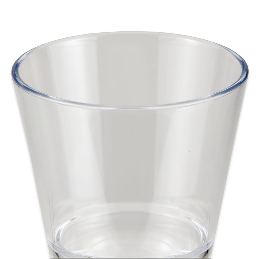 GET 9 oz Rocks Glass, SAN Plastic, Clear (S-9-CL)