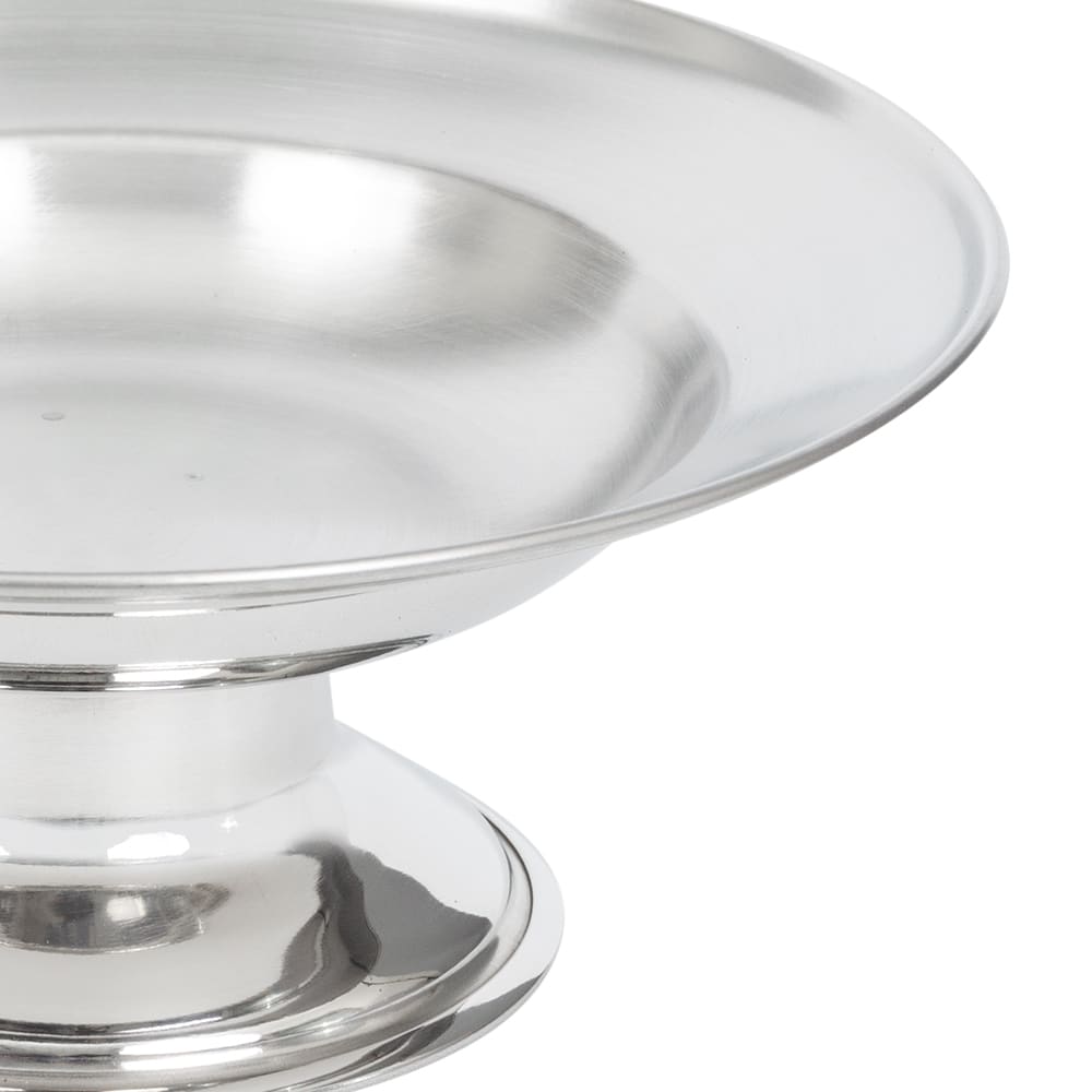 Town Stainless Compote Dish, Footed Base, Without Cover, 7 1/2 in (25275)