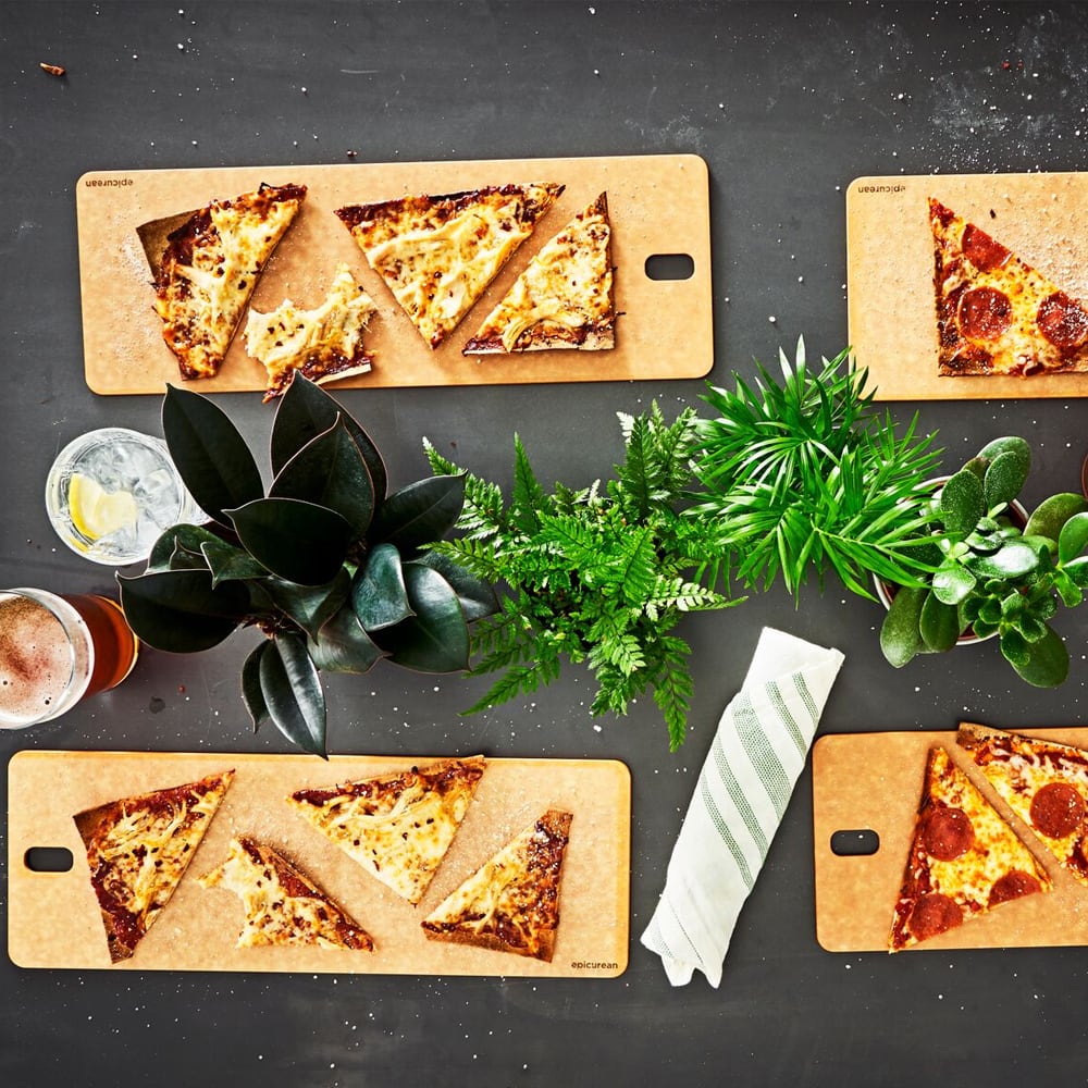 Epicurean Rectangular Flatbread Board - 6" x 17", Composite Wood ...