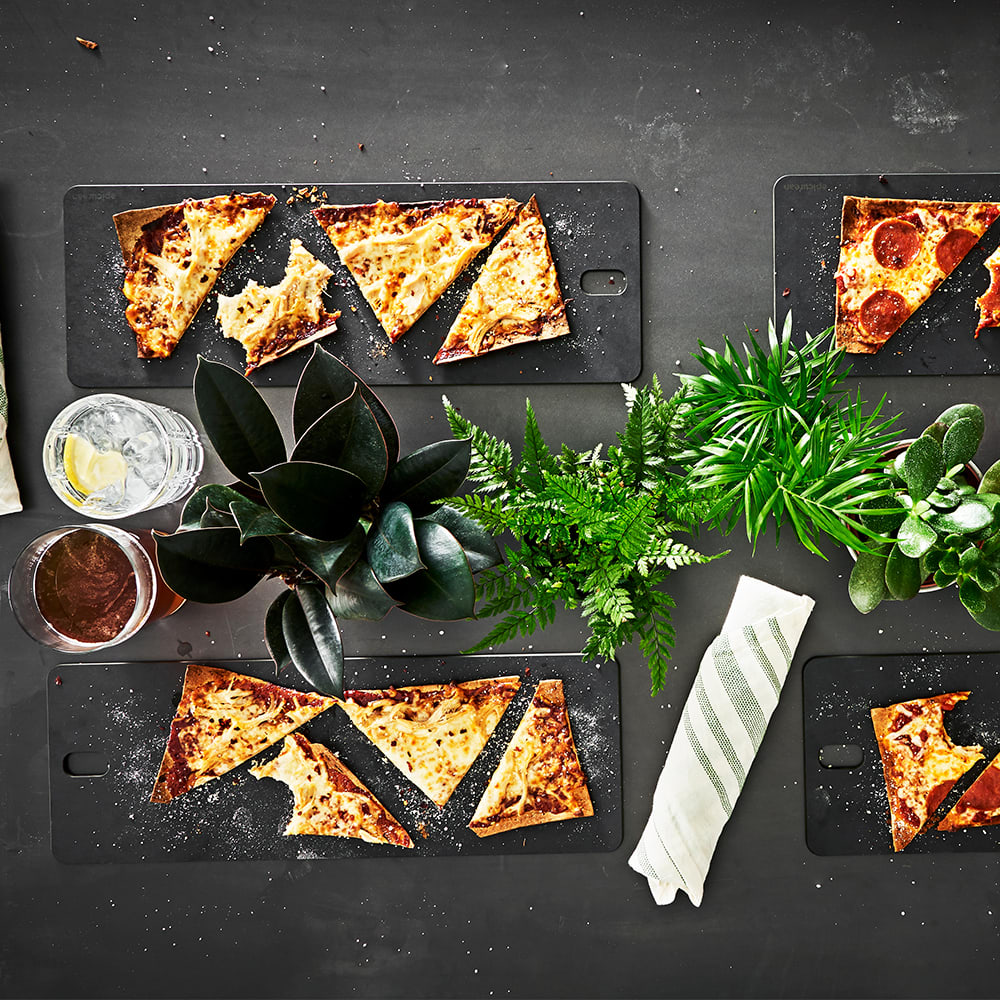 Epicurean Rectangular Flatbread Board - 6" x 17", Composite Wood, Slate ...