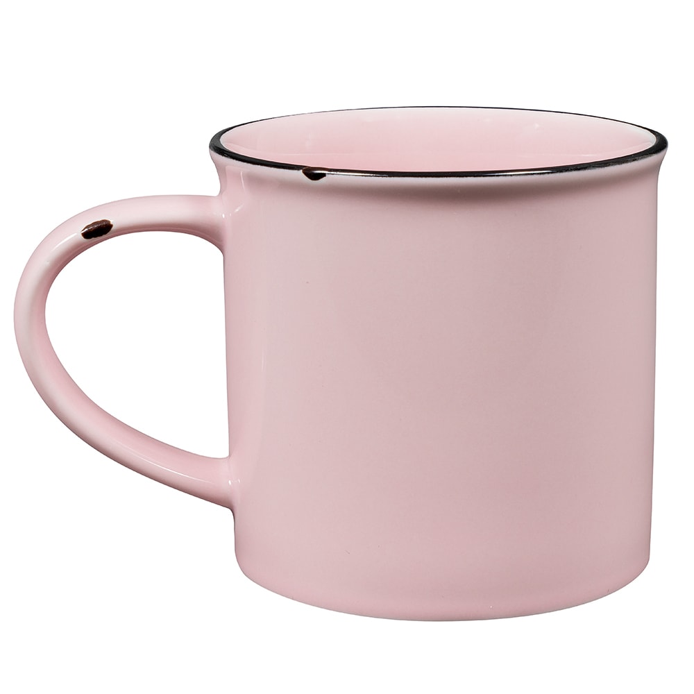 Oneida 11 oz Tin Tin™ Coffee Mug - Porcelain, Pink (L2101003042)
