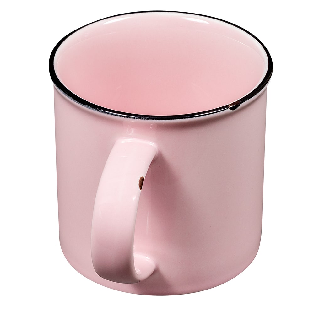 Oneida 11 oz Tin Tin™ Coffee Mug - Porcelain, Pink (L2101003042)