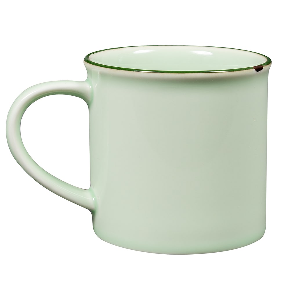 Oneida 11 oz Tin Tin™ Coffee Mug - Porcelain, Green (L2104009042)