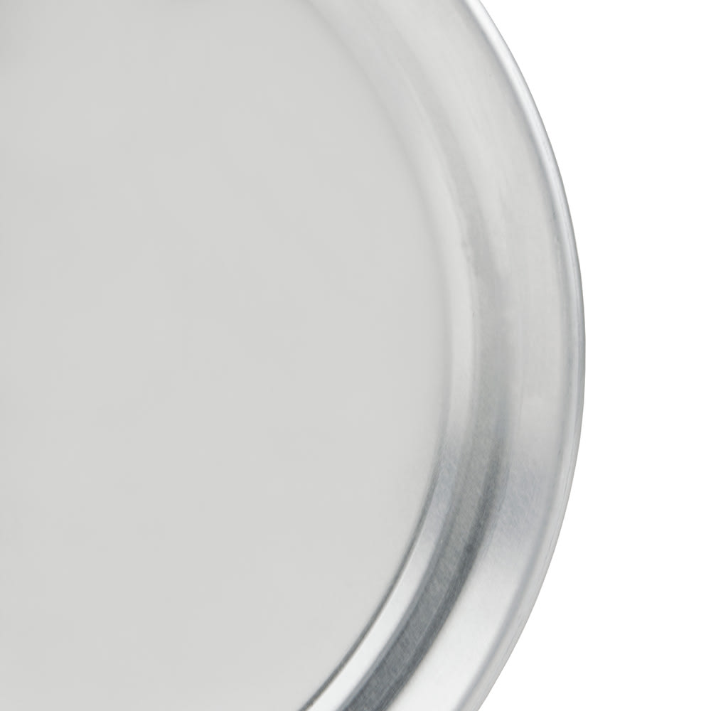 Update PT-WR8 8" Wide Rim Pizza Tray - Aluminum