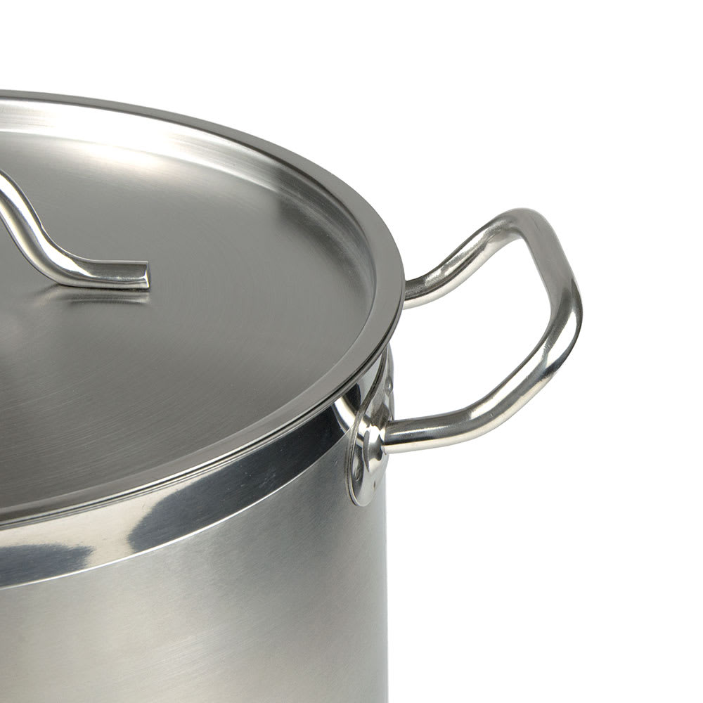 Update SPS-16 16 qt Stainless Steel Stock Pot w/ Cover - Induction Ready
