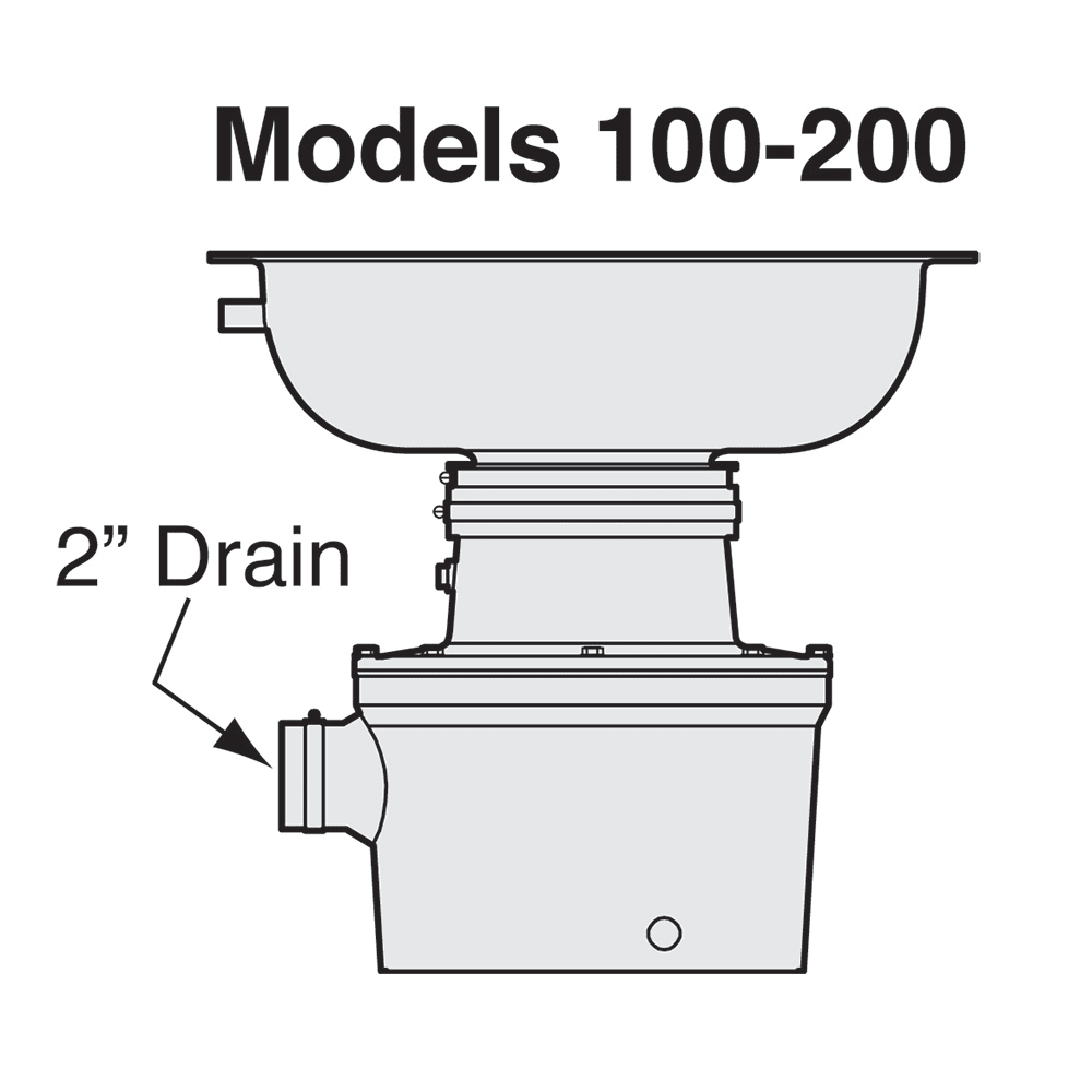 Salvajor 200-CA-12-WSP Water-Saving Disposer Package w/ 12" Cone - 2 HP ...