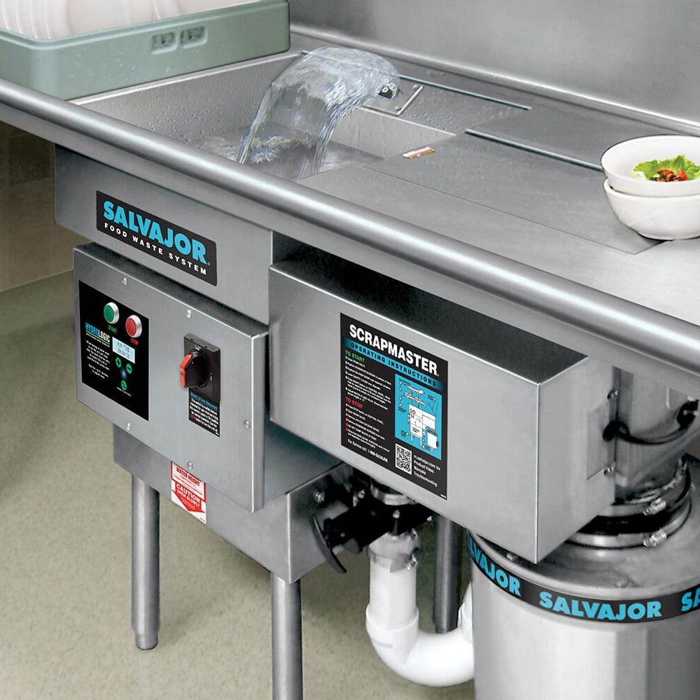 Salvajor 300-SM ScrapMaster, Scrapping, Pre-Flushing & Disposer, 3 HP ...