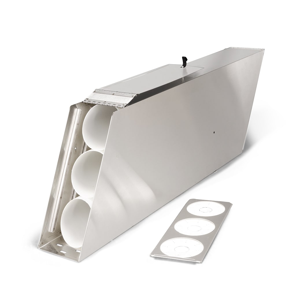 Dispense-Rite 705-DS Mounted Ice Cream Cone Dispenser - Stainless Steel ...