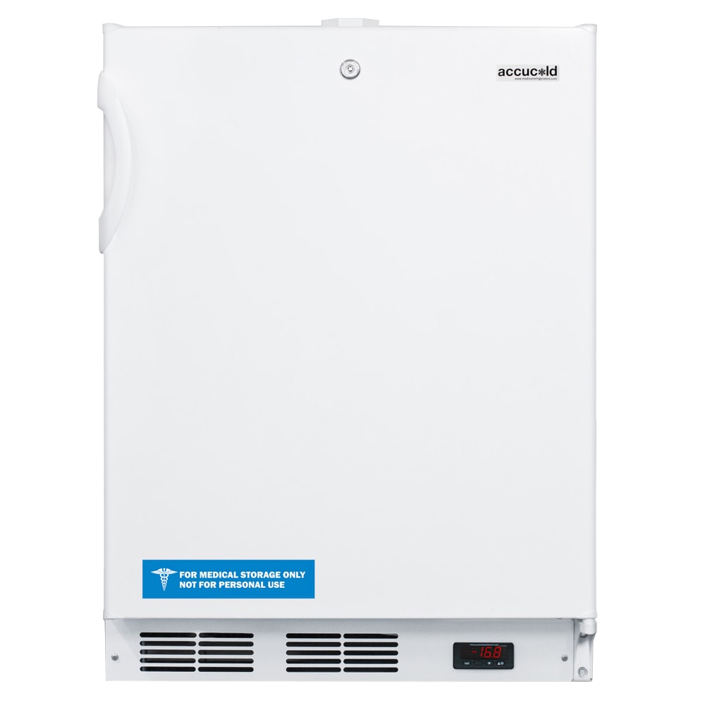 Accucold 24" One-Section Undercounter Medical Freezer - White, 115v ...
