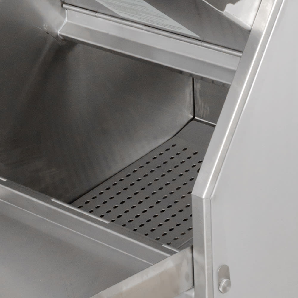 Carter-Hoffmann CW2E Gravity Feed Chip Warmer w/ 22 gallon Capacity - Stainless, 120v