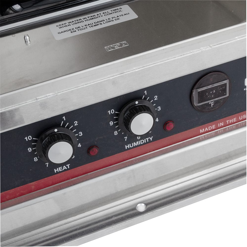 Carter-Hoffmann HL2-18 Full Height Non-Insulated Mobile Heated Cabinet ...