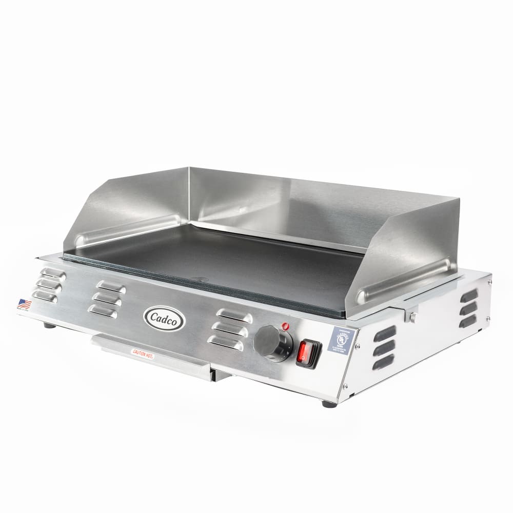 Cadco CG-10 21" Electric Griddle w/ Thermostatic Controls - 1" Non ...