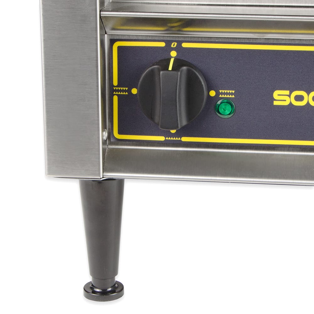 Equipex PANINI XL Single Commercial Panini Press w/ Cast Iron Grooved ...