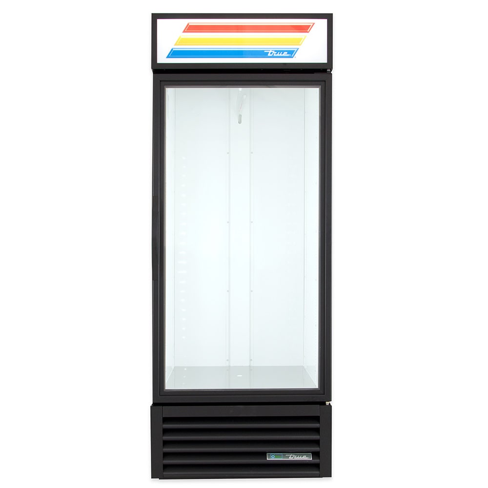 True GDM-26-HC~TSL01 30" GDM Series One Section Glass Door Merchandiser ...