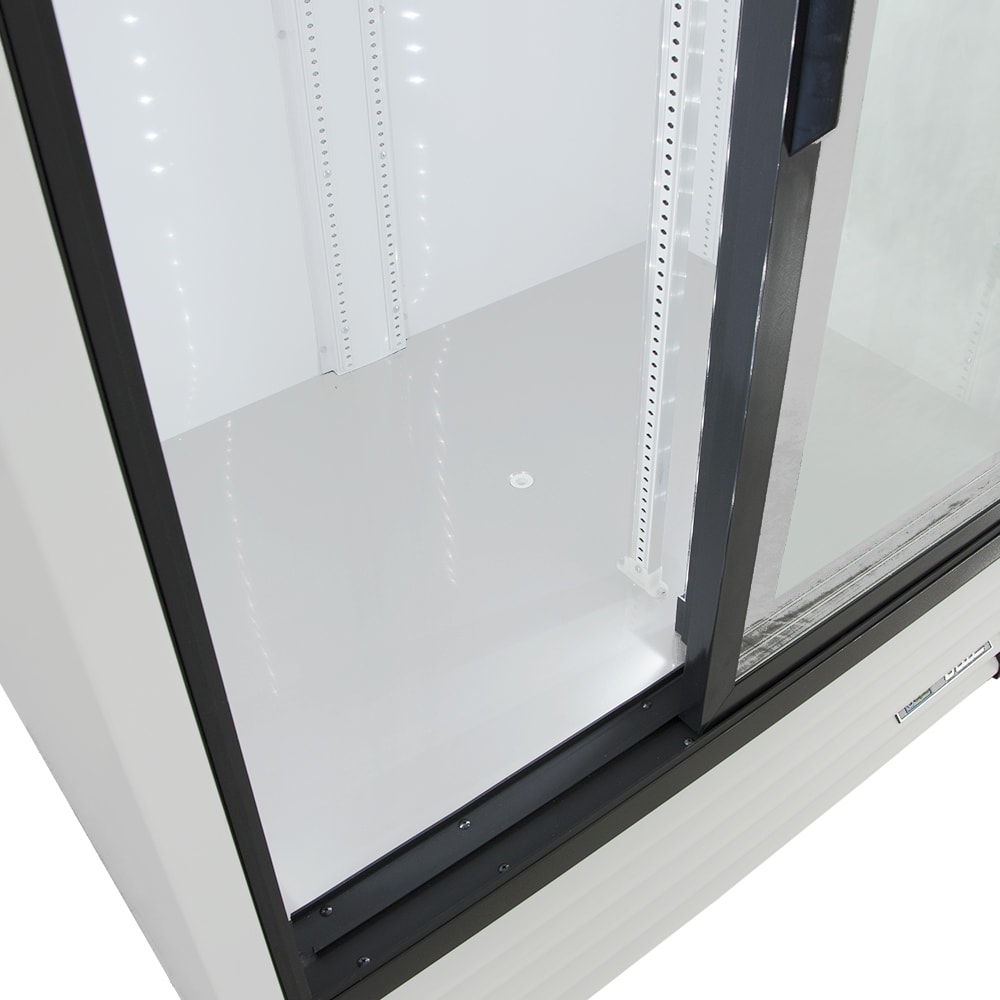 True GDM-37-HC-LD 43 1/2" GDM Series Two Section Glass Door ...