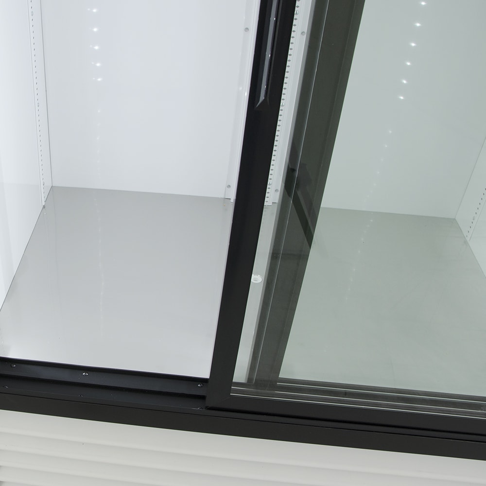 True GDM-37-HC-LD 43 1/2" GDM Series Two Section Glass Door ...