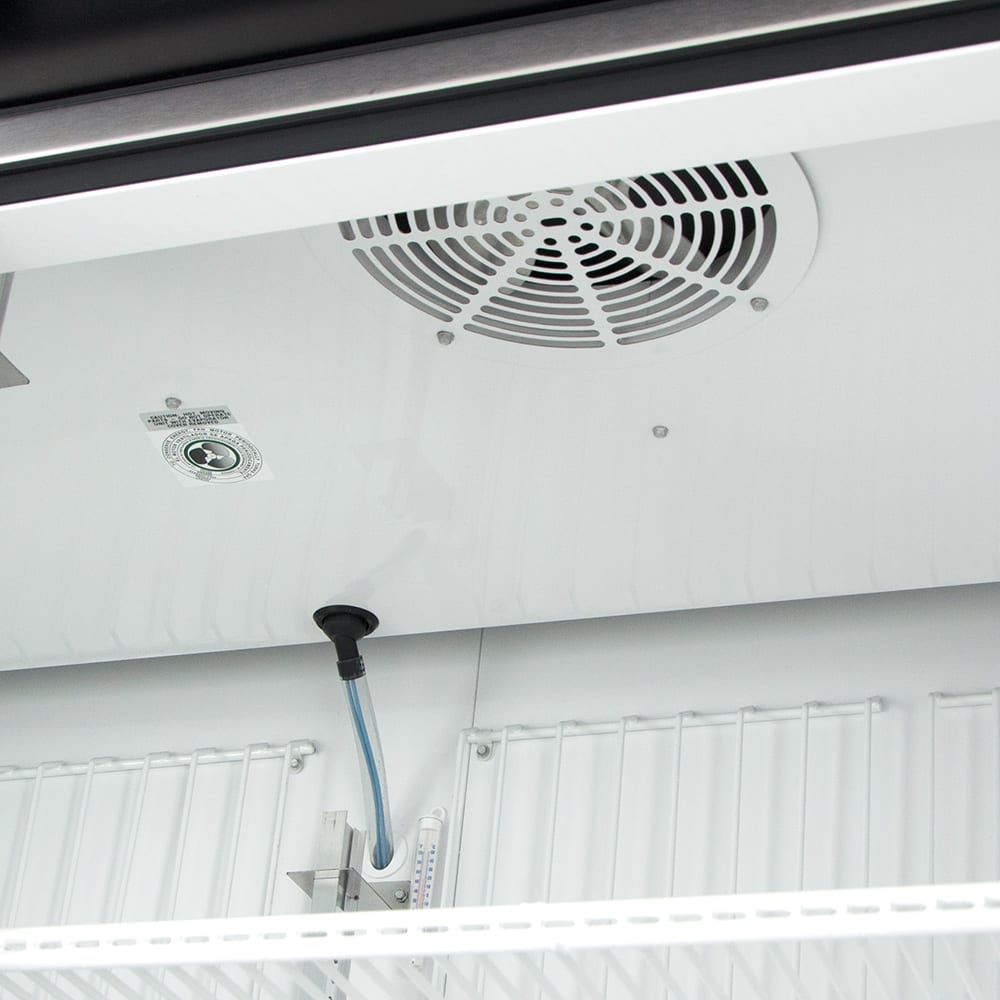 True GDM-49F-HC~TSL01 54 1/8" Two Section Display Freezer w/ Swing ...