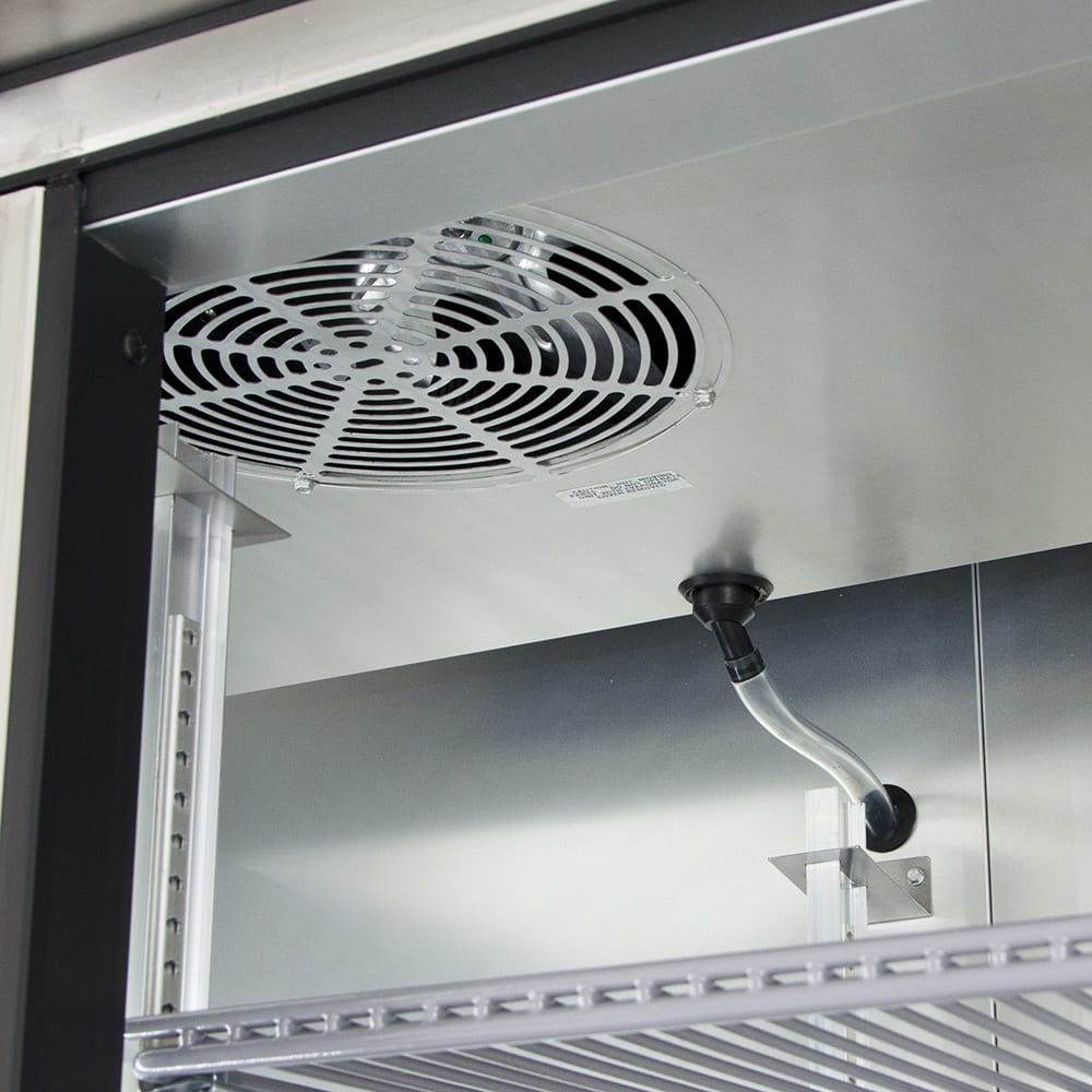 True T-49G-HC~FGD01 54" Two Section Reach In Refrigerator, (2) Left ...