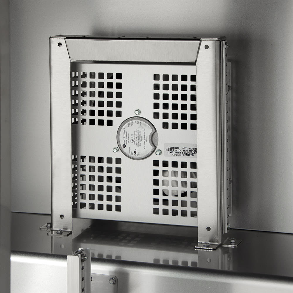 True TUC-48-HC-LP 48 3/8" Undercounter Refrigerator w/ (2) Sections ...