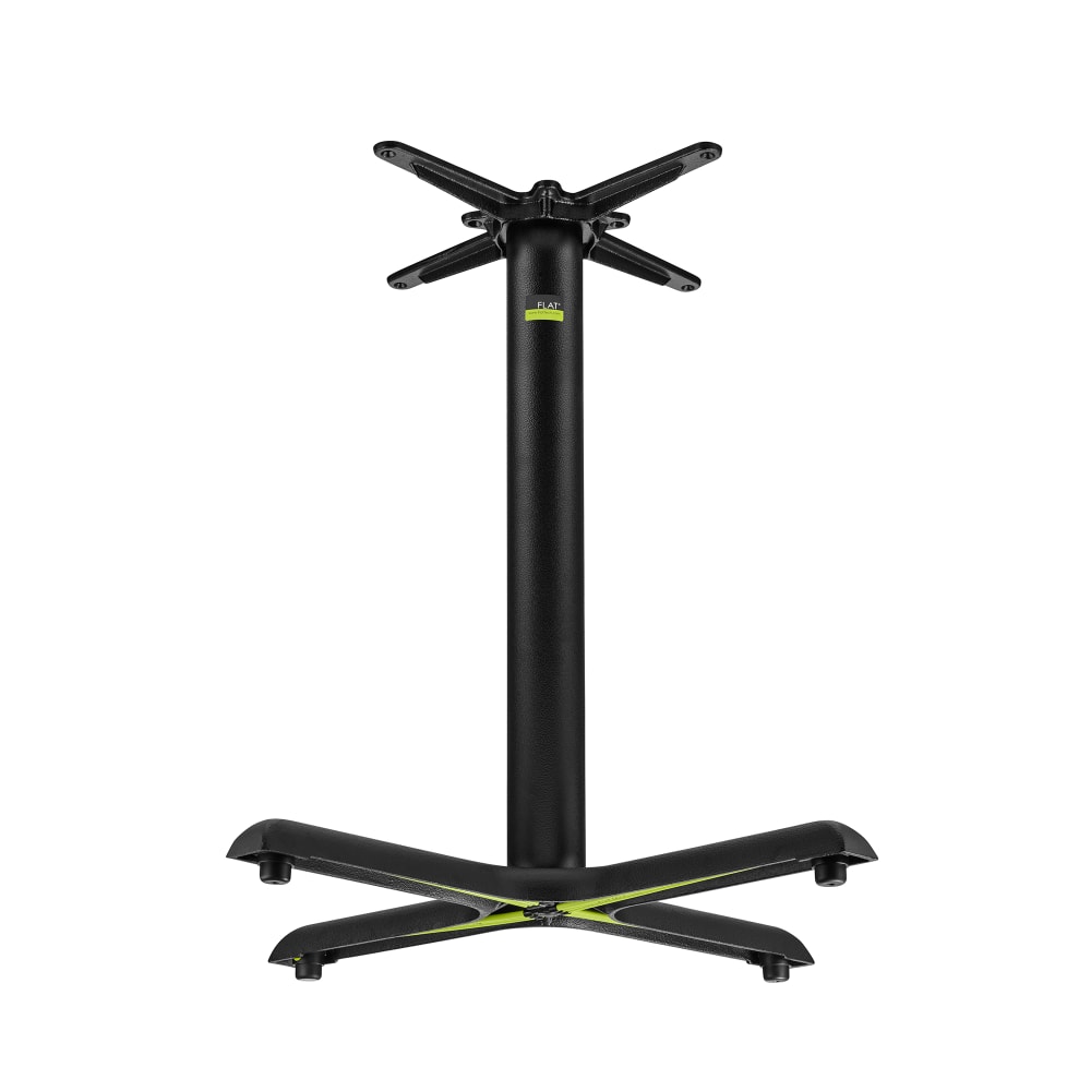 Flat Tech CT2006 28 7/20" Dining Height Table Base for 42" Table Tops, Cast Iron
