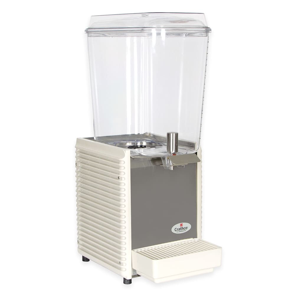 Crathco D15-4 Refrigerated Drink Dispenser w/ (1) 5 gal Bowl, Pre Mix, 115v