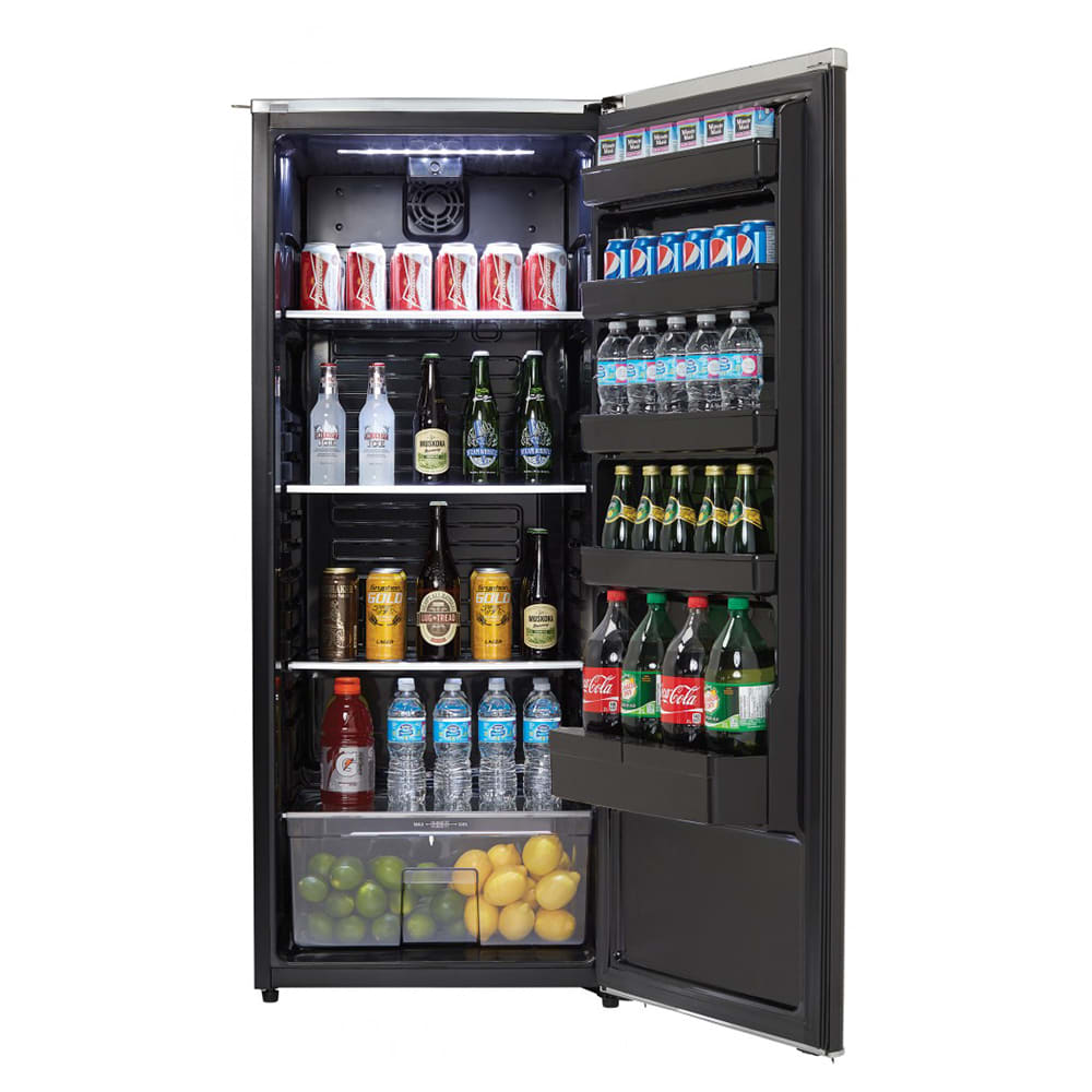 Danby DAR110A3MDB 11 cu ft Compact Refrigerator w/ Solid Door - Black, 115v