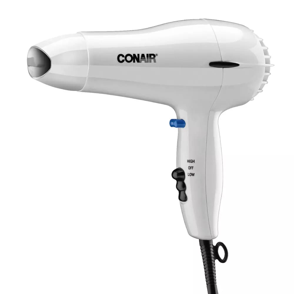 Conair Hospitality Compact Hair Dryer w/ Cool Shot Button - (2) Heat ...