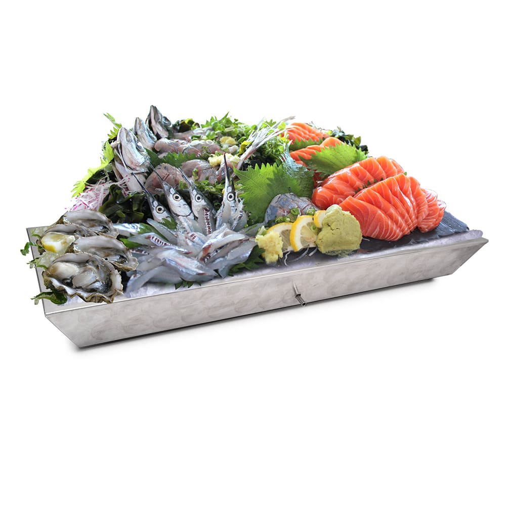 Eastern Tabletop RB-001 43" Cold Food Bar - Table Top, Stainless Steel