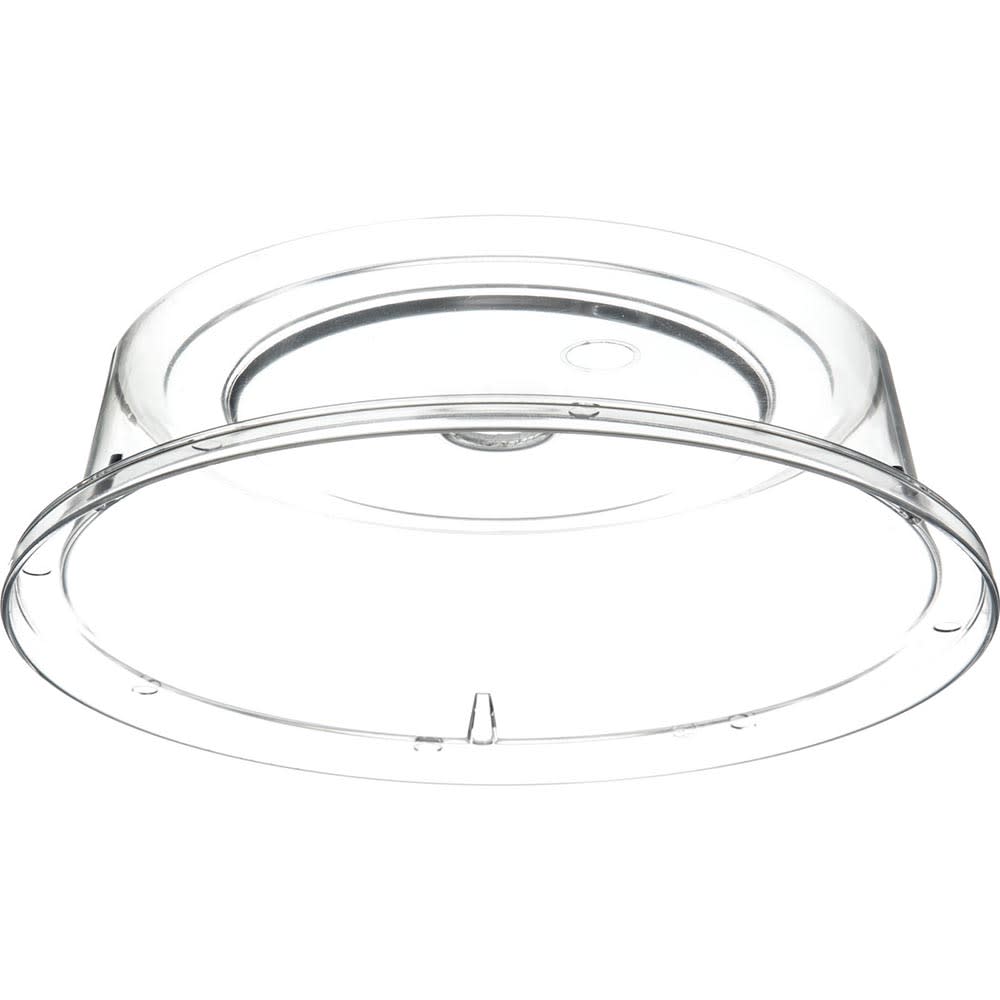 Carlisle 8 11/16" to 9 1/8" Plate Cover - Polycarbonate, Clear (190007)