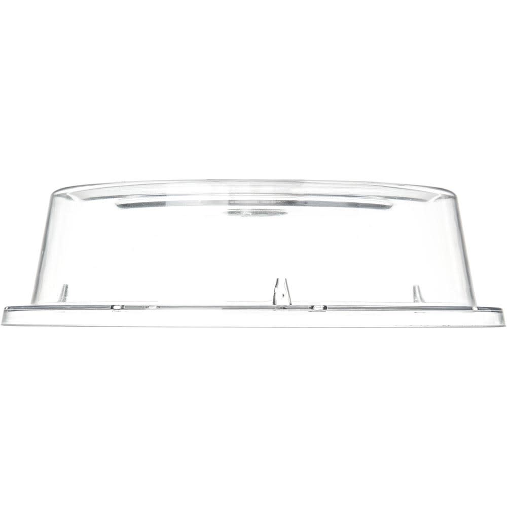 Carlisle 8 11/16" to 9 1/8" Plate Cover - Polycarbonate, Clear (190007)