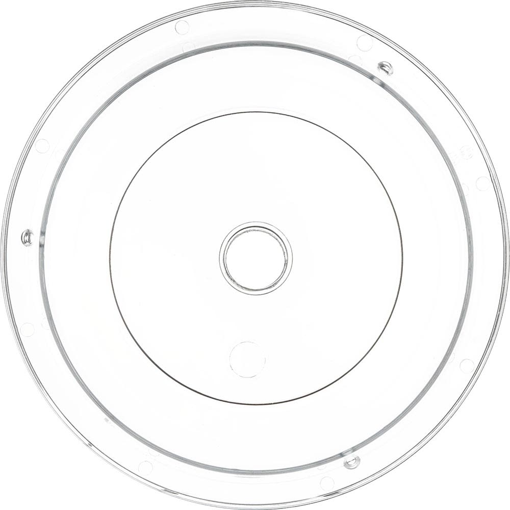 Carlisle 8 11/16" to 9 1/8" Plate Cover - Polycarbonate, Clear (190007)