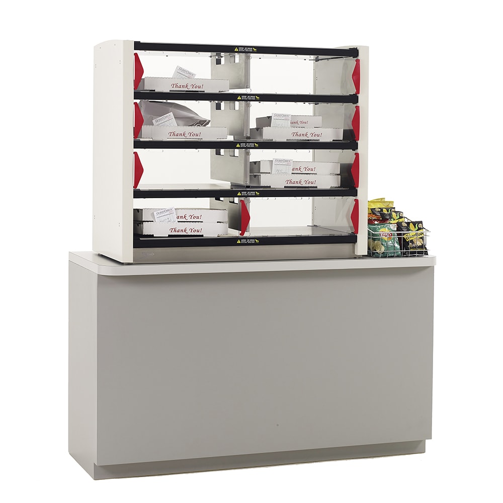 Metro PU8CD-HS1842 42 1/2"W Countertop Heated Grab & Go Station w ...