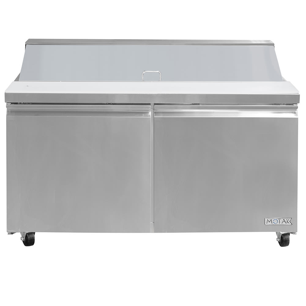 MoTak MST-60-X 60 1/5" Sandwich/Salad Prep Table w/ Refrigerated Base, 115v