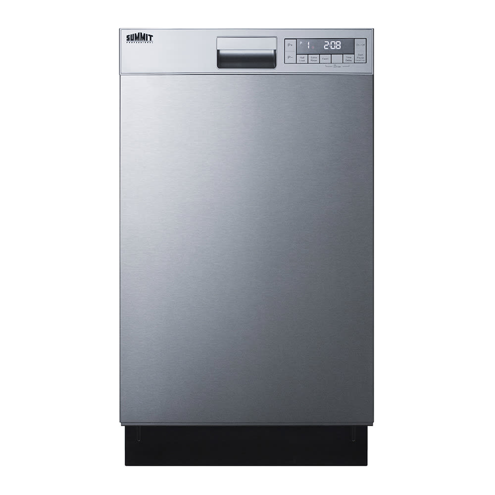 Summit DW18SS4ADA 18" Built In Dishwasher w/ (5) Cycles & LED Display ...