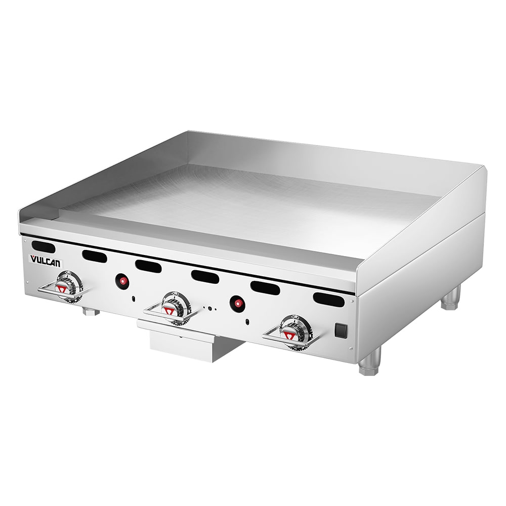 Vulcan MSA36 36" Gas Griddle w/ Thermostatic Controls - 1" Steel Plate ...
