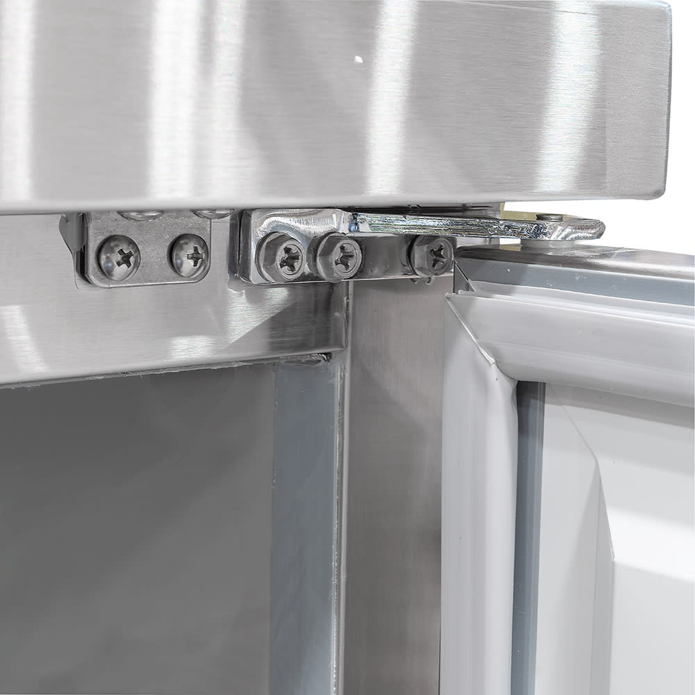 MoTak MUR-48-X 47 1/4" W Undercounter Refrigerator w/ (2) Sections & (2 ...