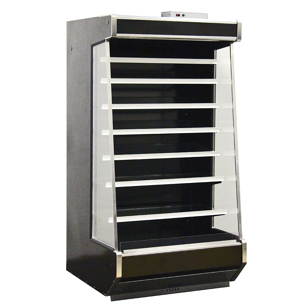 SandenVendo 38" Vertical Open Air Cooler w/ (8) Levels - For Remote ...
