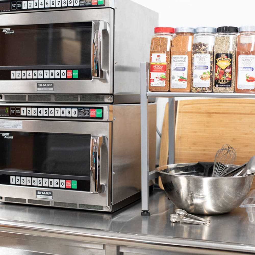 Sharp R-CD1800M 1800w TwinTouch™ Commercial Microwave w/ Touch Pad ...