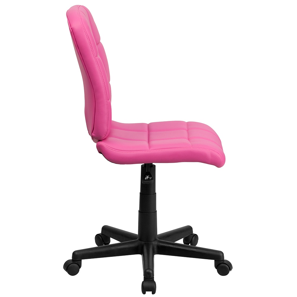 Flash Furniture GO-1691-1-PINK-GG Swivel Office Chair w/ Mid Back ...