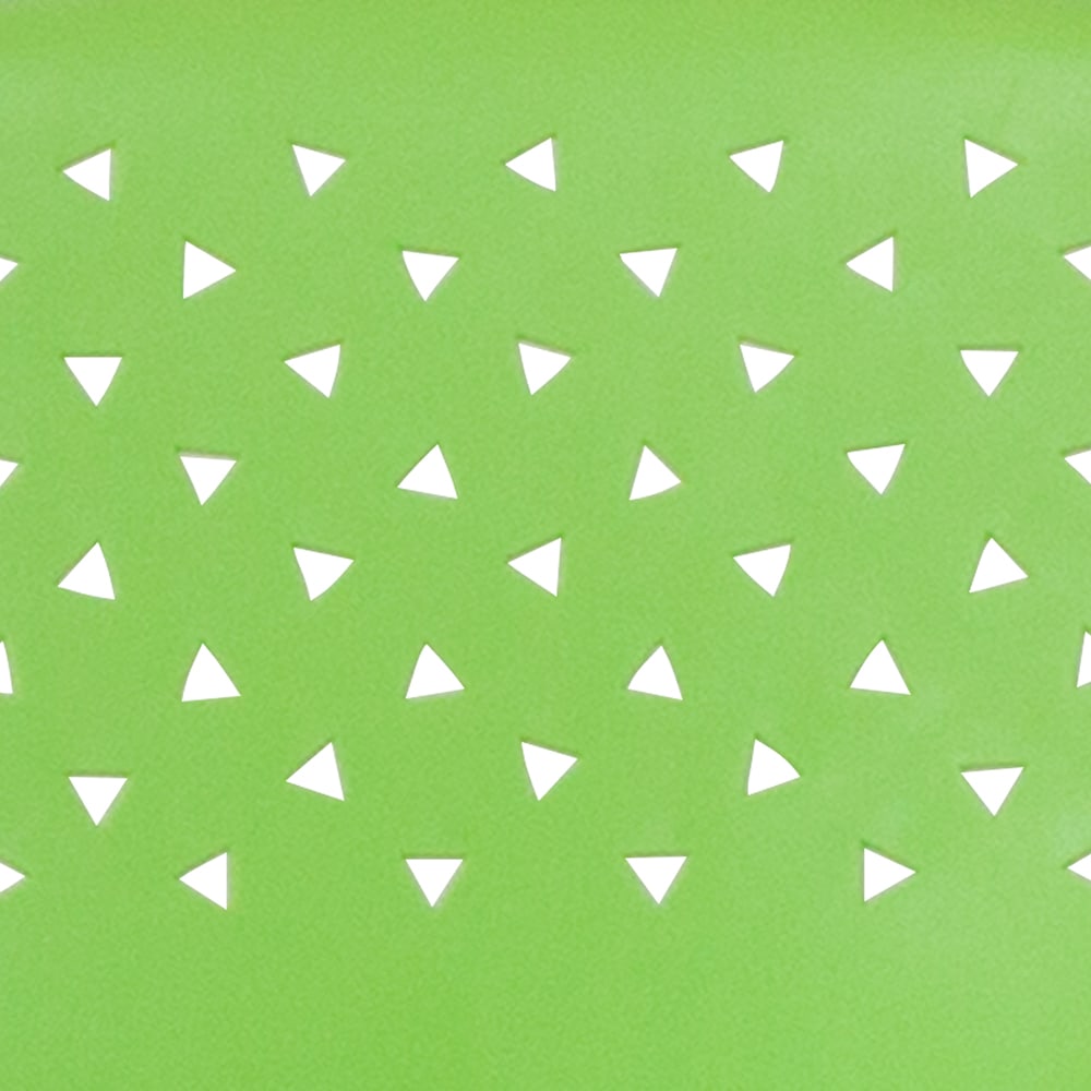 Flash Furniture RUT-F01A-GN-GG Stacking Chair w/ Green Plastic Back ...