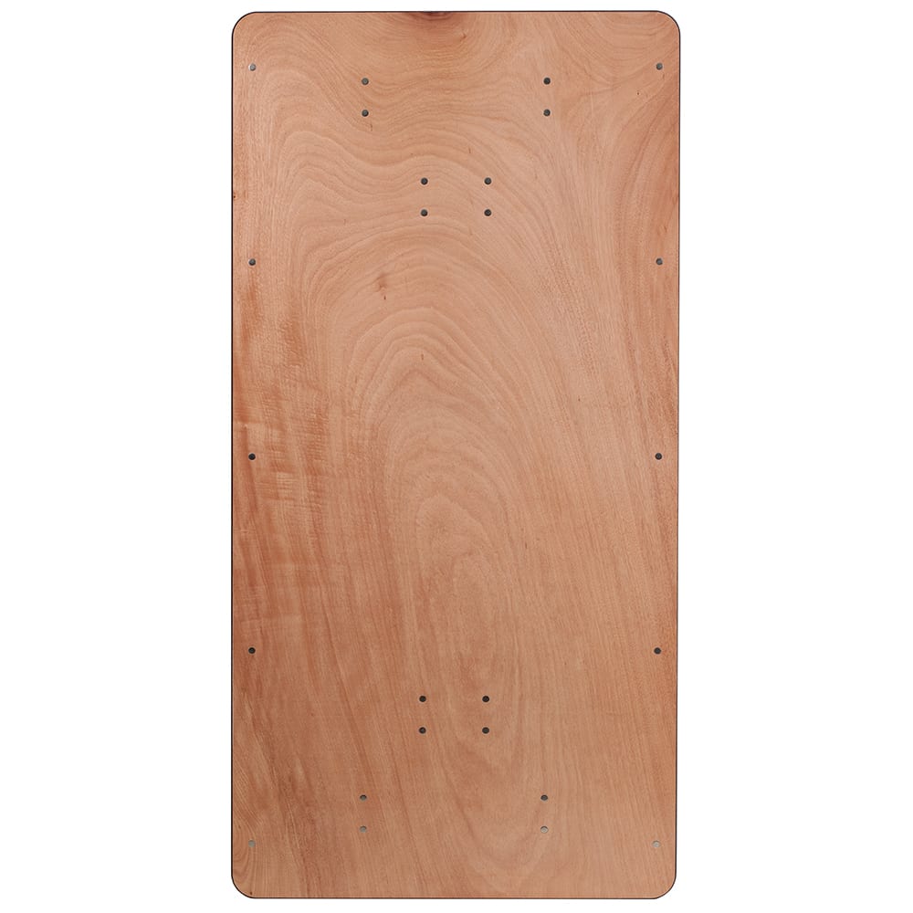 Flash Furniture XA-3672-P-GG Rectangular Folding Banquet Table w ...