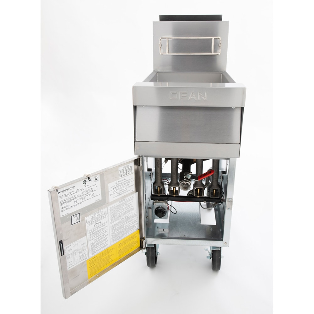 Dean 1PRG50T-SPV PowerRunner™ Gas Fryer - (1) 50 lb Vat, Floor Model ...