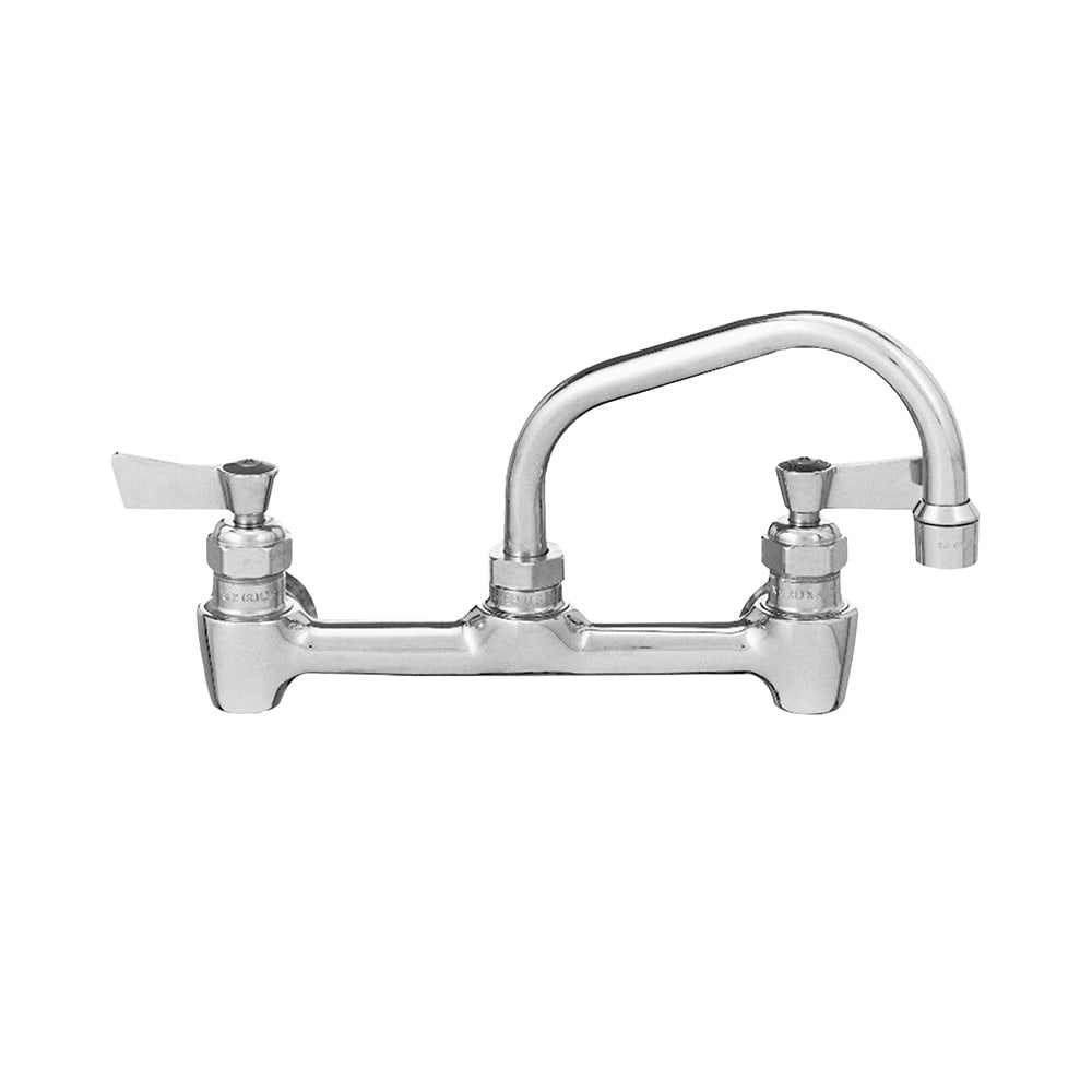 Fisher 60836 Splash Mount Faucet w/ 12" Swing Spout - 1/2" Male Inlets ...